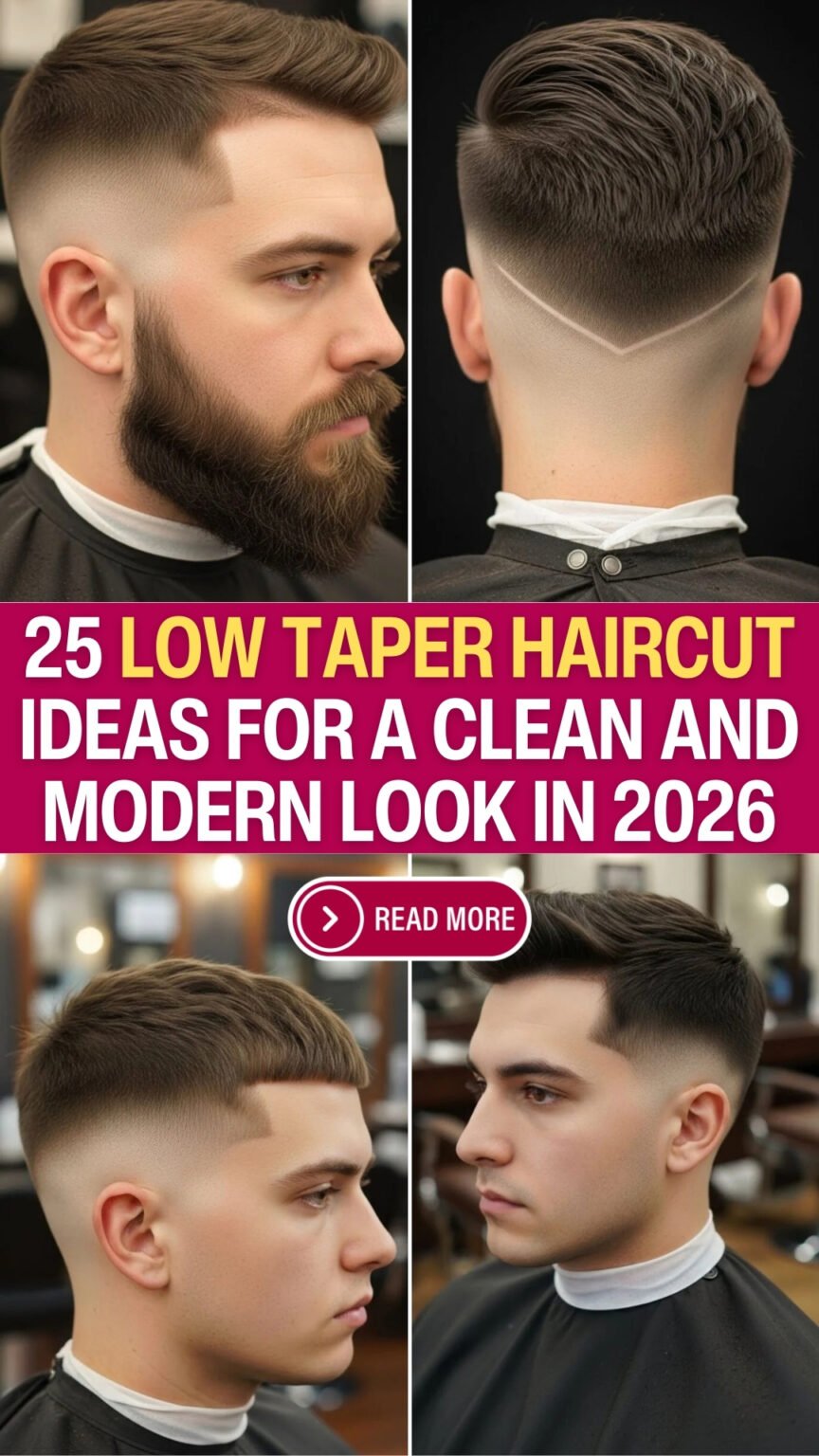 25 Low Taper Haircut Ideas For 2026 – The Mom Beauty