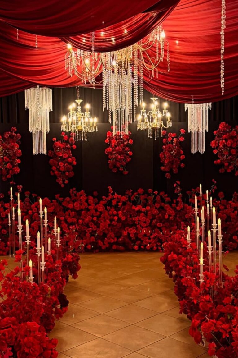 Red Weddings Are Passionate and Bold and These Ideas Show Exactly How ...