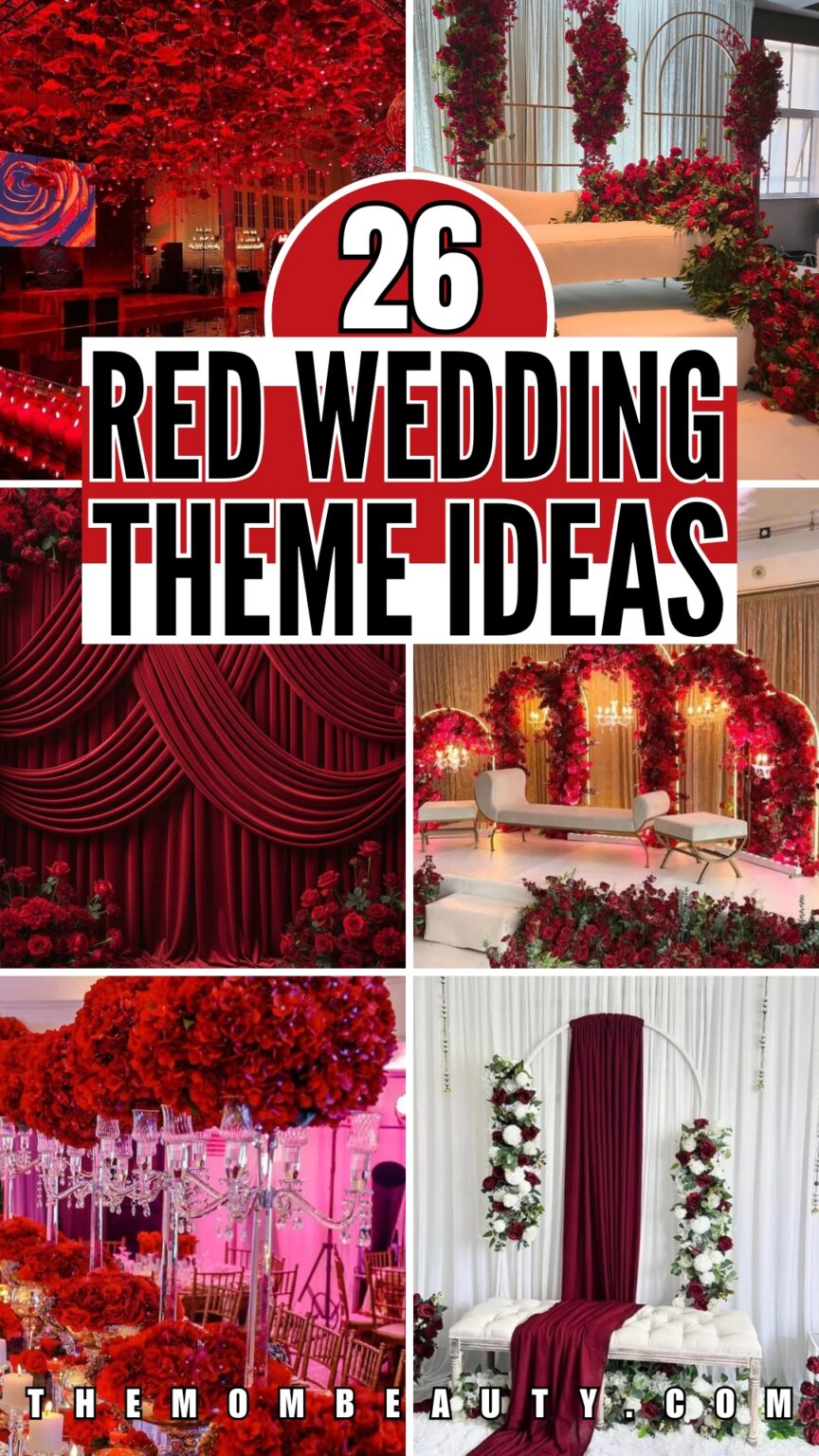 Red Weddings Are Passionate and Bold and These Ideas Show Exactly How ...