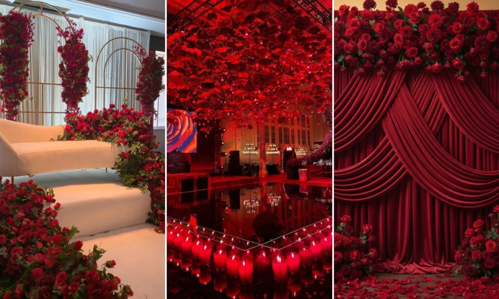 Red Weddings Are Passionate and Bold and These Ideas Show Exactly How ...