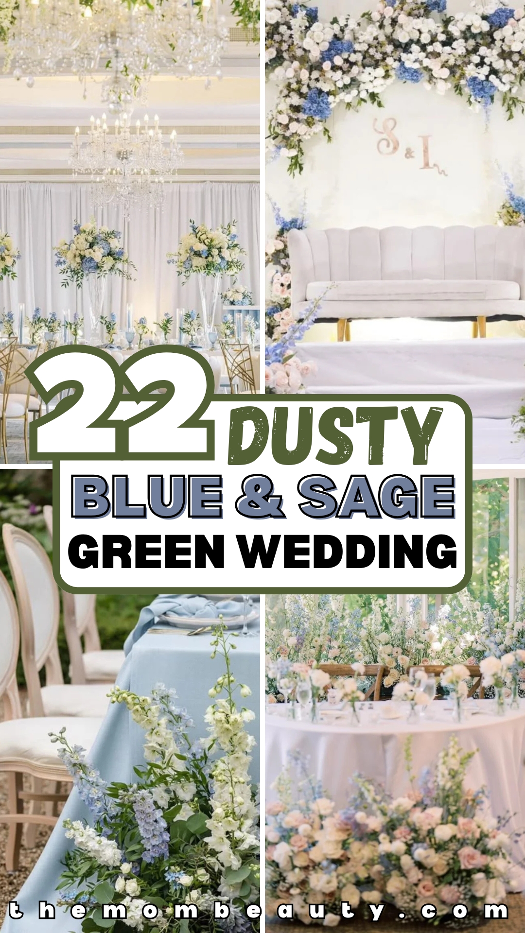 Dusty Blue and Sage Green Is Having a Major Wedding Moment — and ...